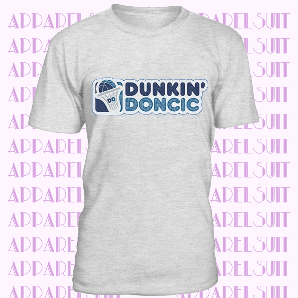 Dunkin' Doncic - Donut Logo Parody Luka Doncic T-Shirt